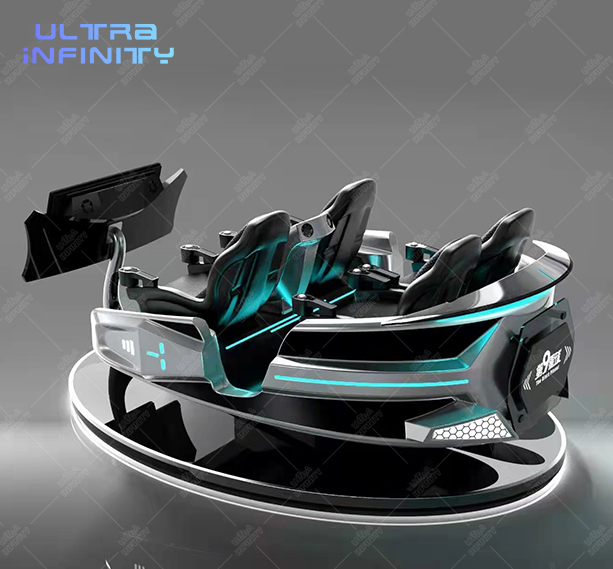 9D VR Space Battleship Game Machine- Vr Multiplayer Motion Chair