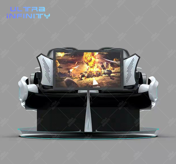9D VR Space Battleship Game Machine- Vr Multiplayer Motion Chair