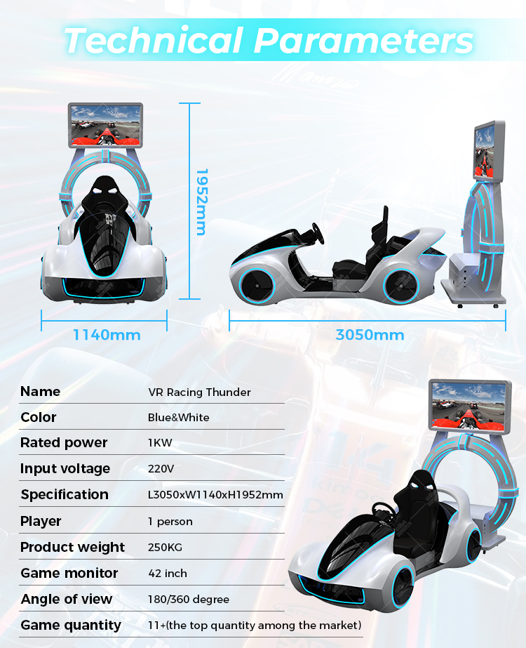 VR Motorcycle Simulator - 9d VR Motor Racing Game Machine