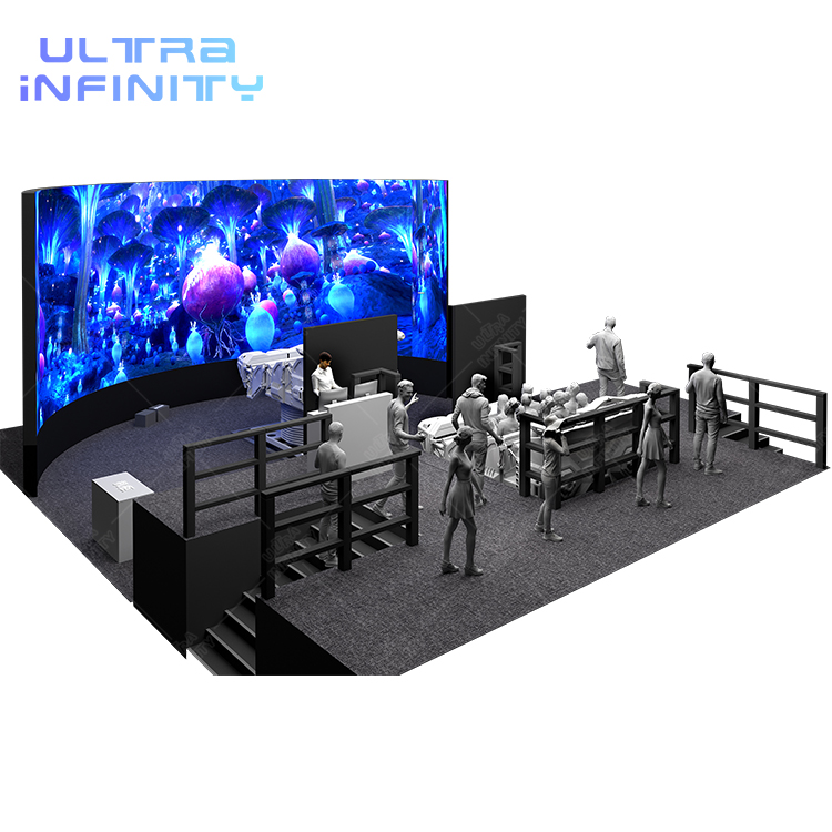 Naked 3D Rail Track Flying Cinema,Naked 3D Rail Track Cinema