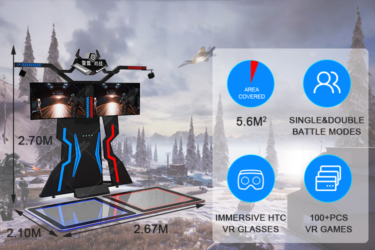 VR Space Plus Simulator -VR Standing Platform of HTC VIVE