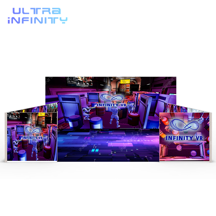 VR Multiplayer Game Simulator - VR Standing Platform - Free Roaming Space