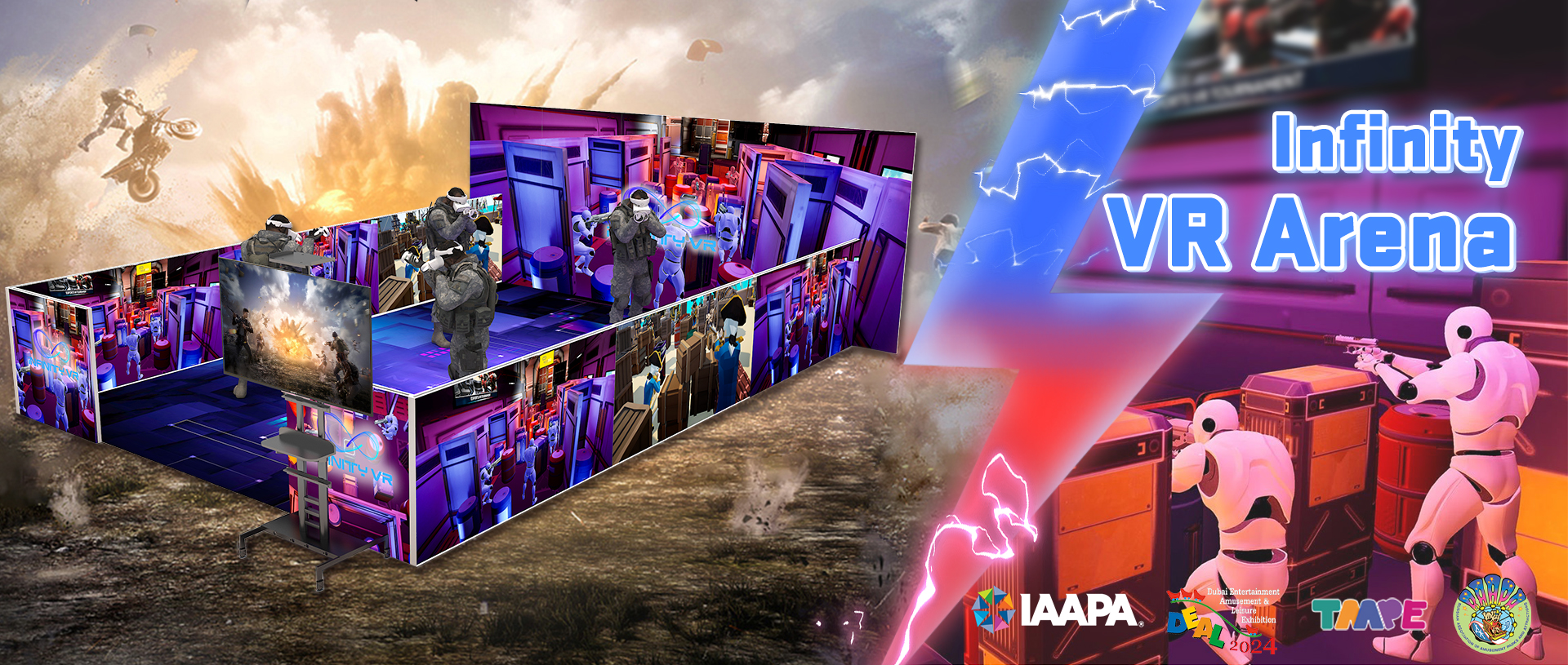 ULTRA INFINITY VR Park - Best VR Arcade Machines For Your Business