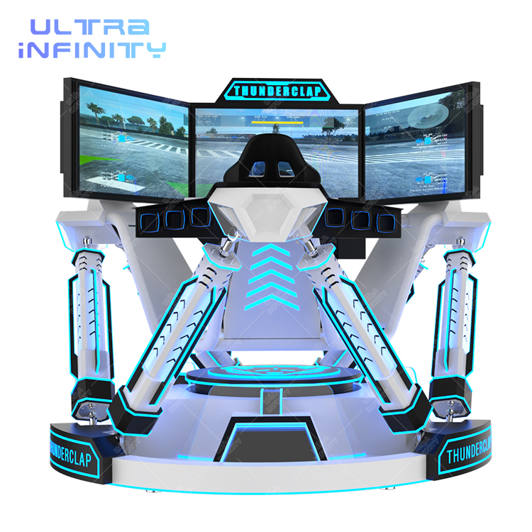 Thunderclap 6 Dof Racing Car Machine-Best Motion Racing Simulator Cockpit