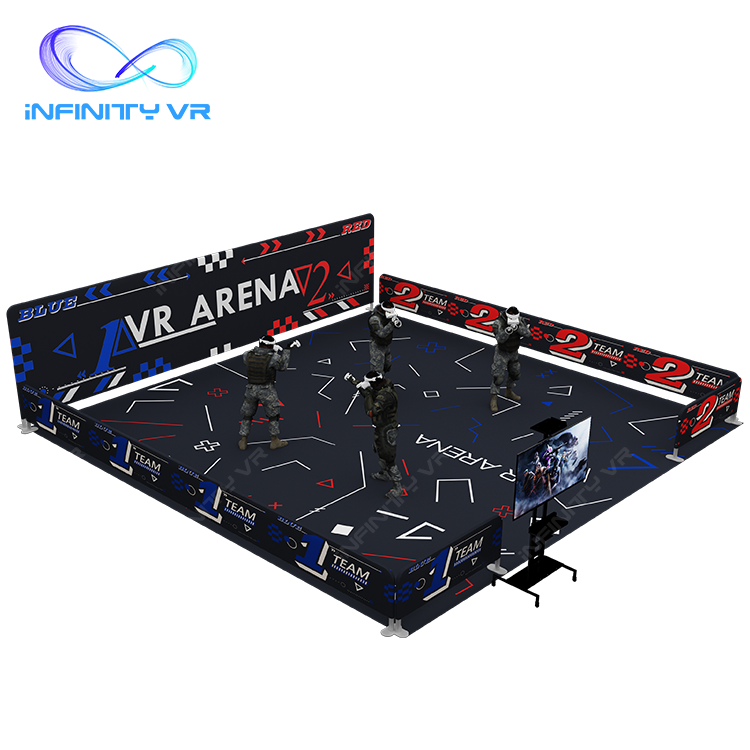 VR Multiplayer Game Simulator - VR Standing Platform - Free Roaming Space