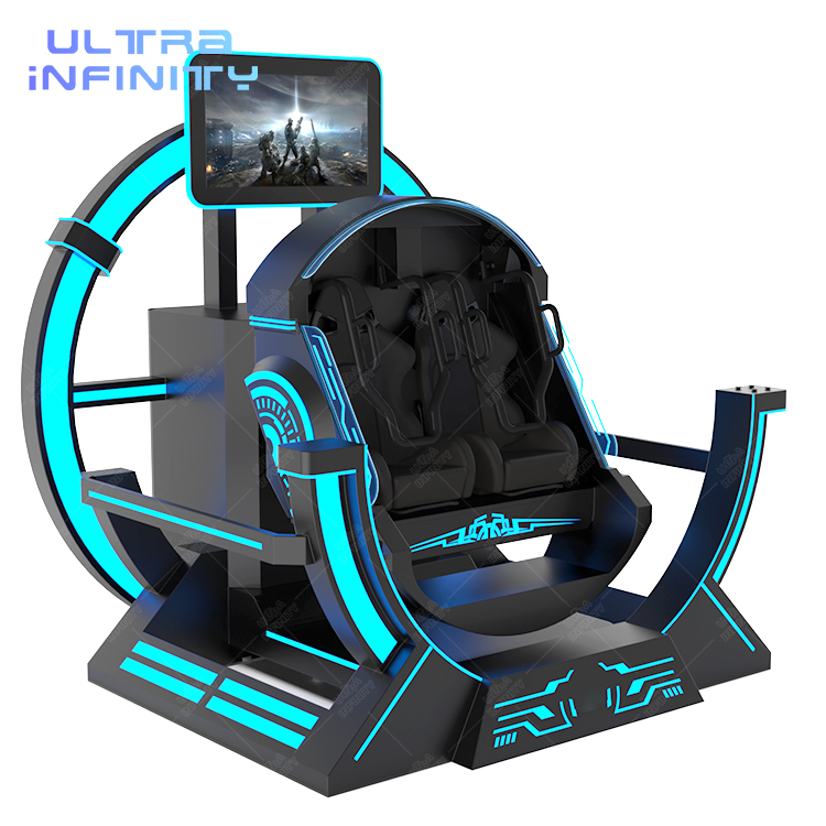 360° Rotating VR Chair - VR Roller Coaster Simulator