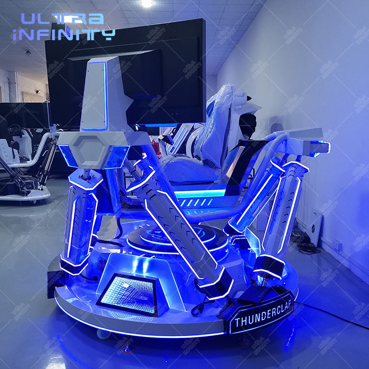 Thunderclap 6 Dof Racing Car Machine-Best Motion Racing Simulator Cockpit