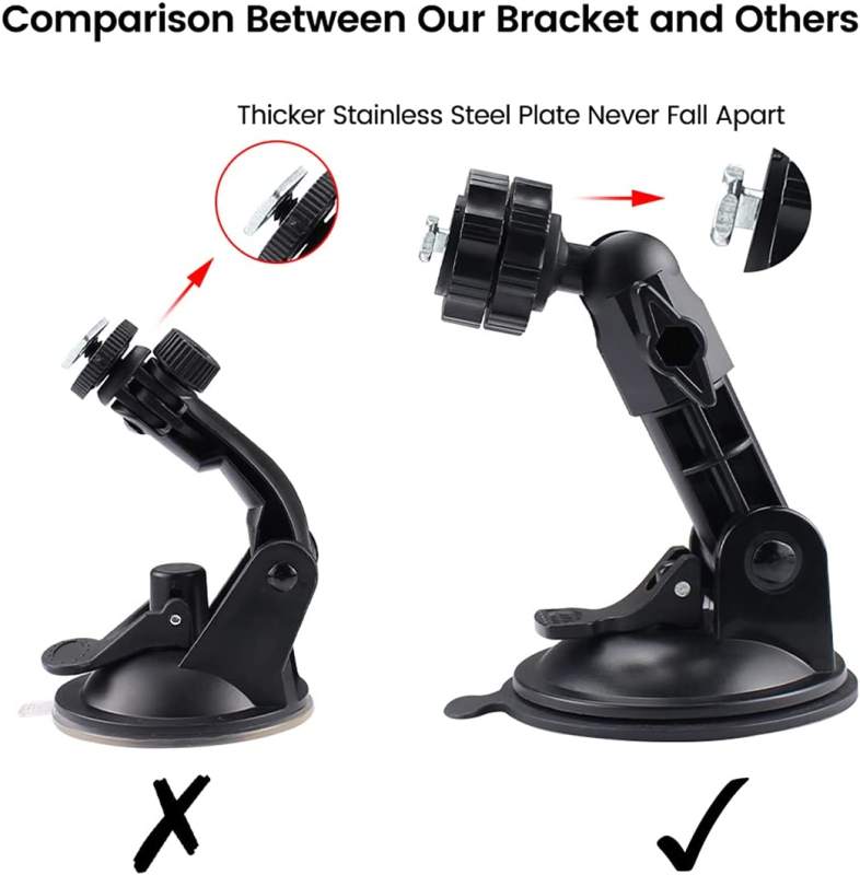Vehicle Windshield Suction Cup Bracket for 7Inch 9 Inch Display Monitor ...