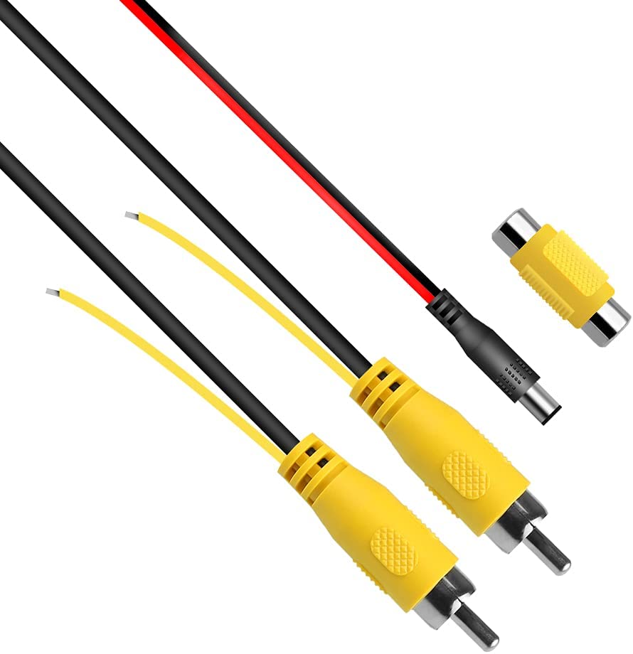 Long Double Shielded RCA Video and Audio Extension Cable for RV Pickup ...