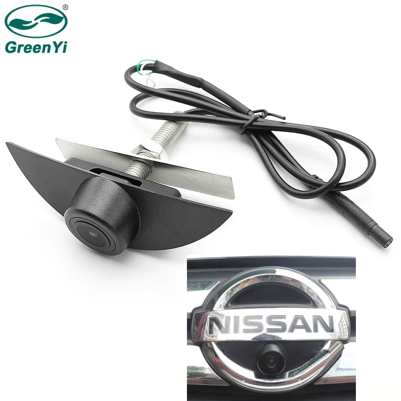GreenYi Car Front View Camera for Nissan X-trail Qashqai Tiida Teana ...