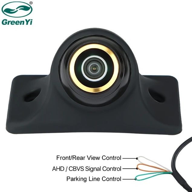 GreenYi AHD 1080P Front Side Rear View Camera Night Vision Fisheye ...