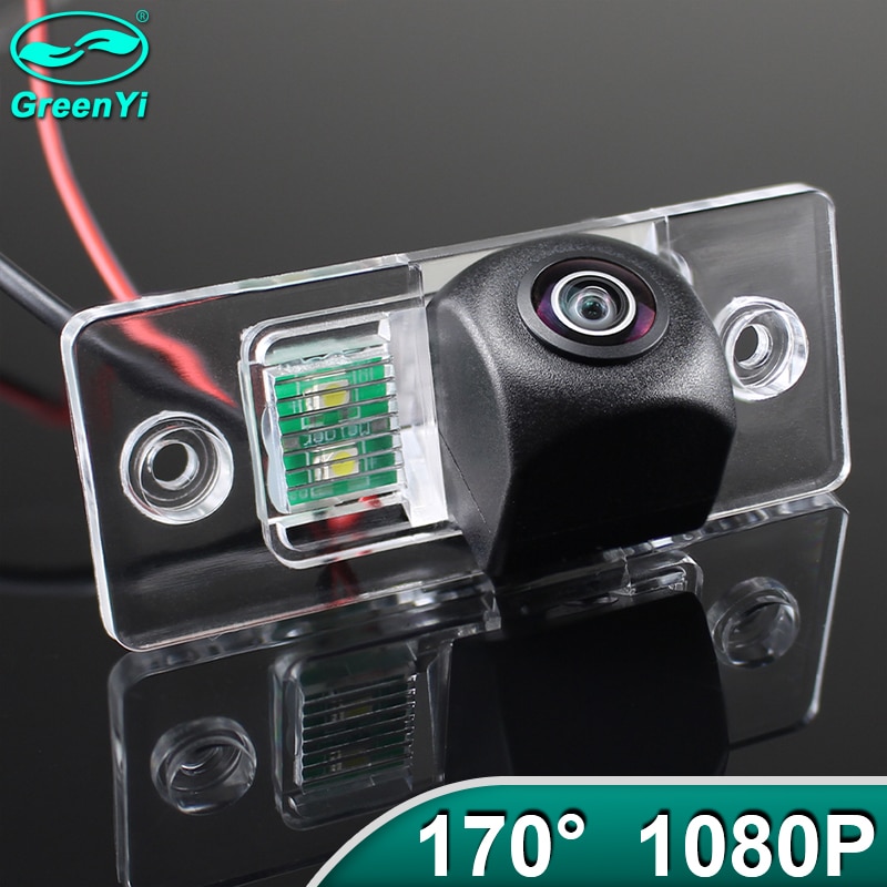 GreenYi 170° AHD 1920*1080P Vehicle Rear View Camera for Volkswagen VW ...