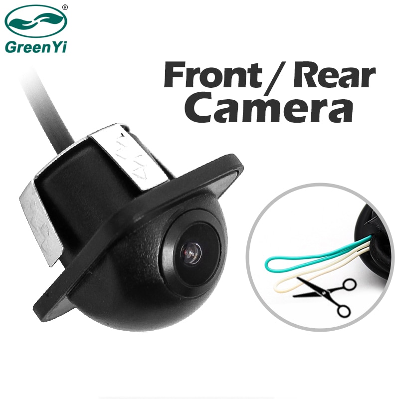 Universal Car Front/Rear/Side View Camera with Optional Distance Scale ...