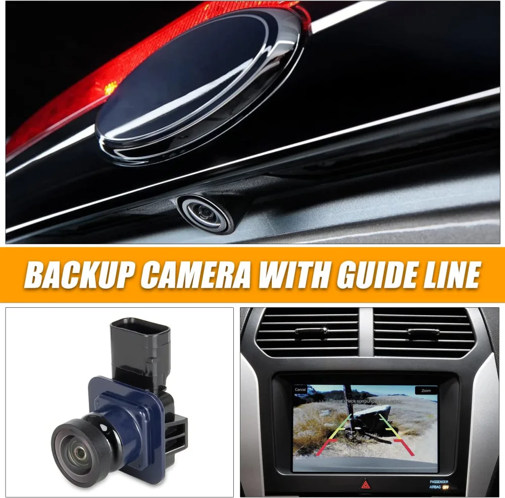 Rear Park Assist Backup Camera for 2011-2015 Ford Explorer (Replace 590 ...