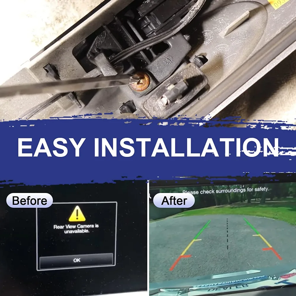 Backup Camera for 2014-2016 Ford Escape (Replaces OE# EJ5Z-19G490-A ...