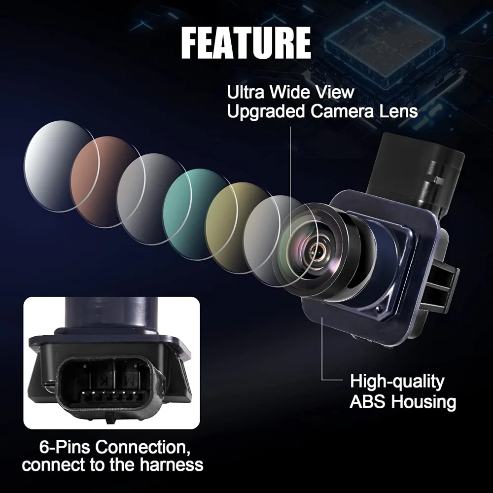 Backup Camera for 2014-2016 Ford Escape (Replaces OE# EJ5Z-19G490-A ...