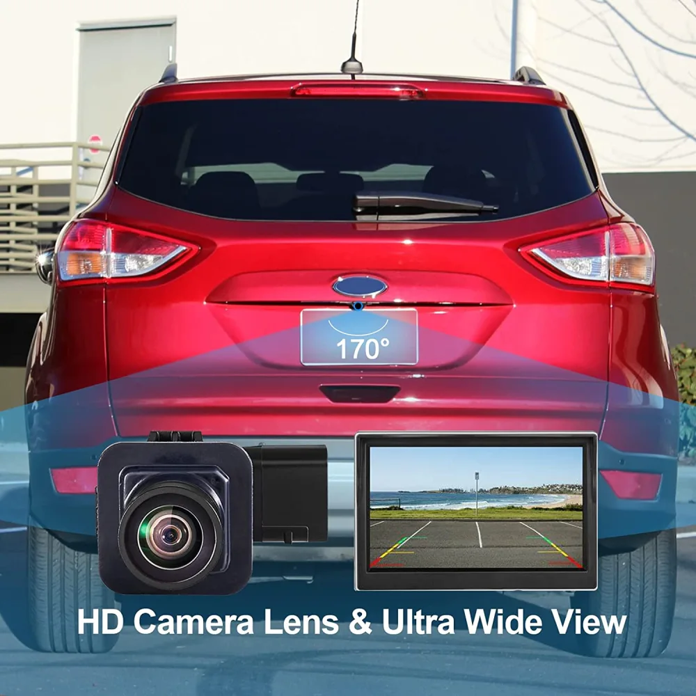 Backup Camera for 2014-2016 Ford Escape (Replaces OE# EJ5Z-19G490-A ...