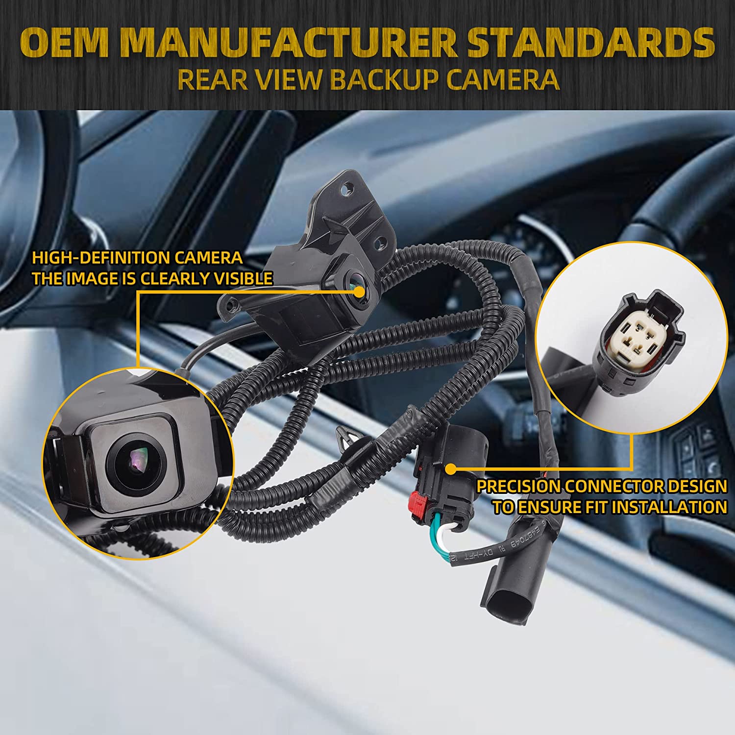 Rear View Backup Camera for Chevy Silverado GMC Sierra 2007-2014 ...