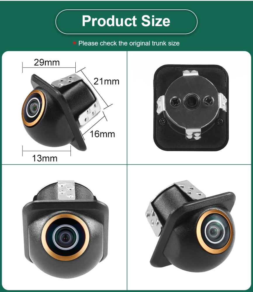 HD Mini 360° Around-Install AHD/CVBS AHD 1080P Vehicle Parking Camera ...