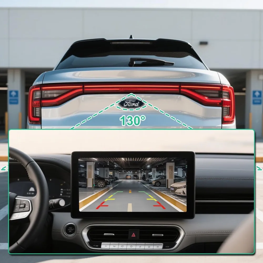 LJ8T-19G490-BB Front and Rear View Camera for Ford F-150 Mustang Mach-E ...