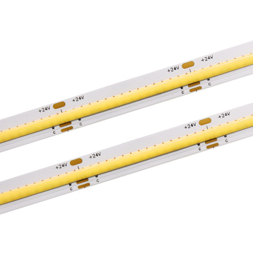 Dual CCT COB LED Strip Light 608 LED, 3000K+6000K 2 in 1 Dual CCT LED COB Strip Light, LED Strip ...