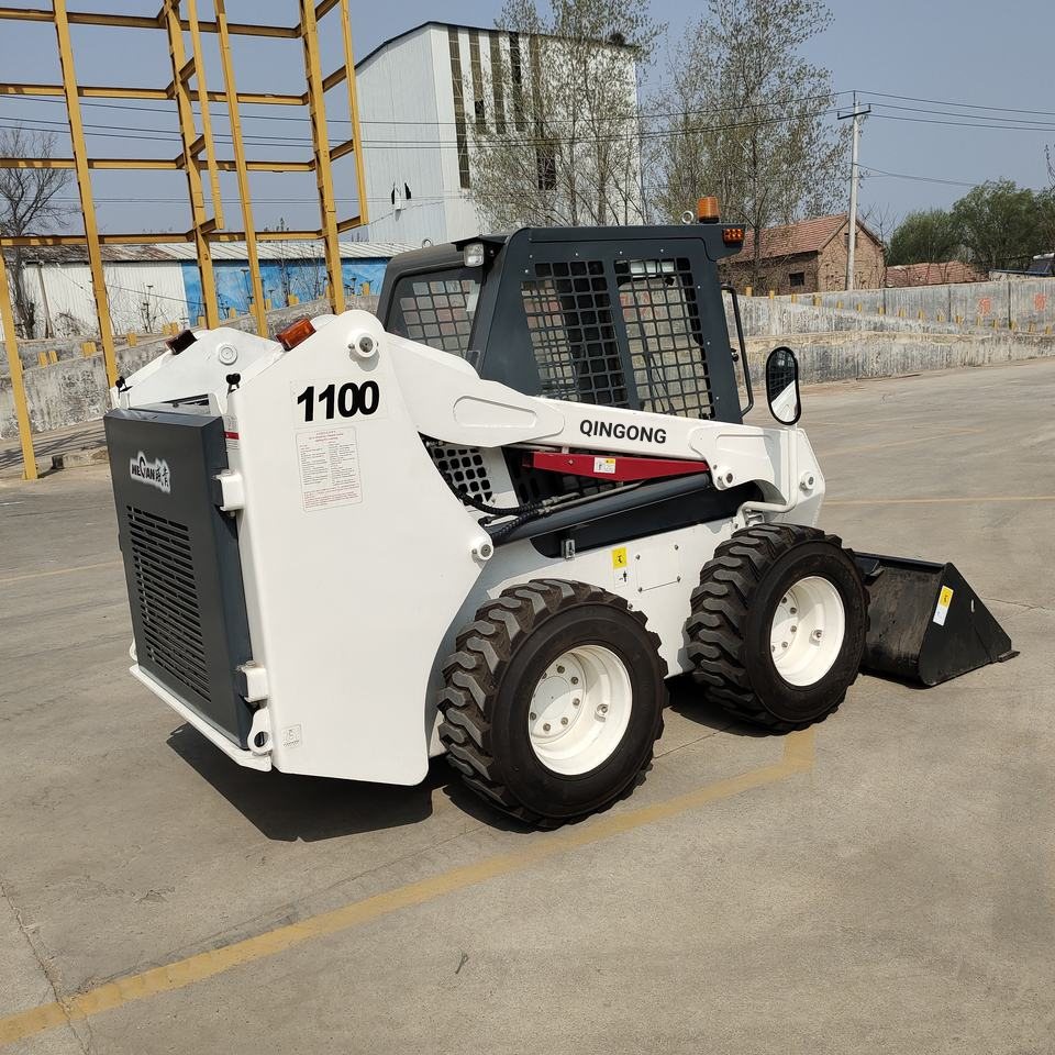QINGONG Skid Steer Loader WT1100 For Sale,Skid Steer Loder