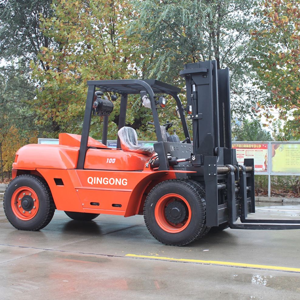 QINGONG 10Ton Forklift Truck Lift Truck For Sale