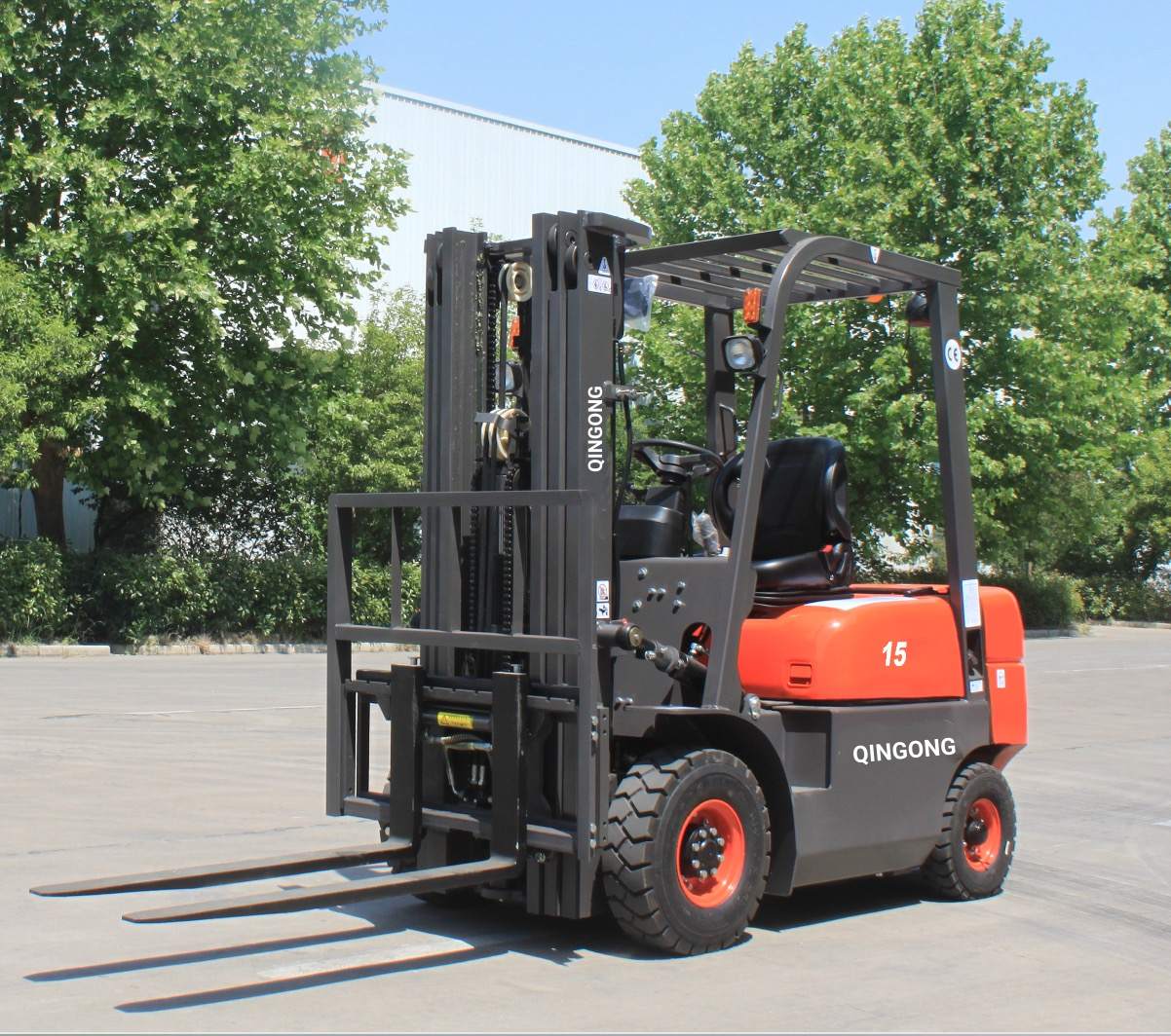 QINGONG 1.5Ton Diesel Forklift Truck For Sale,Diesel Forklift