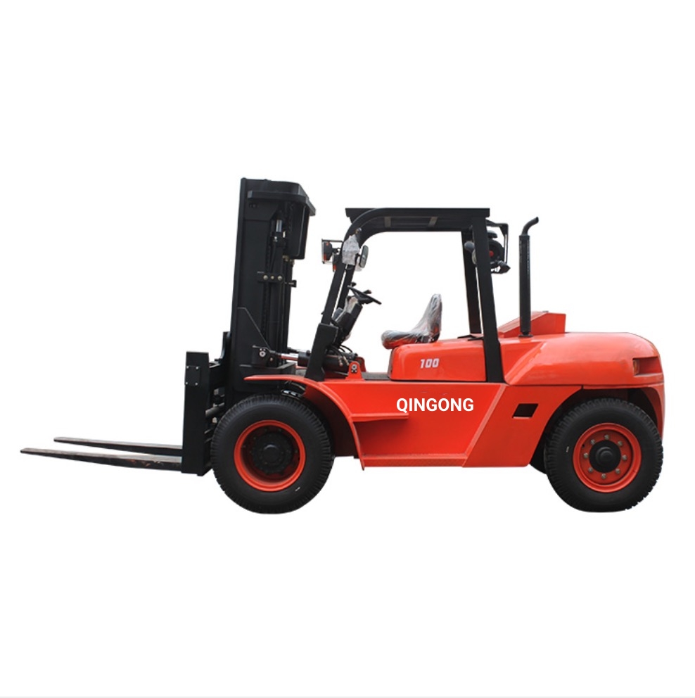 QINGONG 10Ton Forklift Truck Lift Truck For Sale