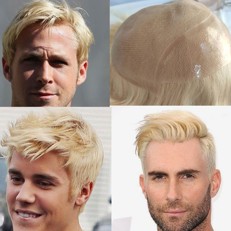 Voloria Toupee Hair System For Men French Lace Front Q6 Toupee Hair Men ...