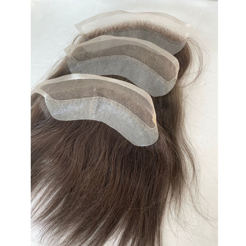 Transparent HD Invisible Lace Front Hairline French Lace Front Mens ...