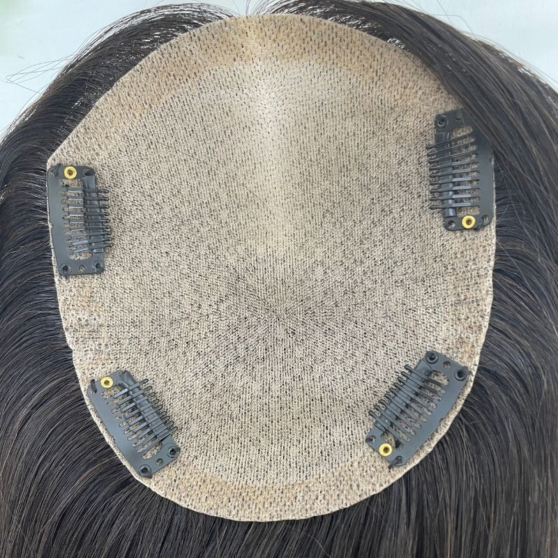 13x15 cm Silk Base Thin Skin Topper For Women 100% Virgin Human Hair ...