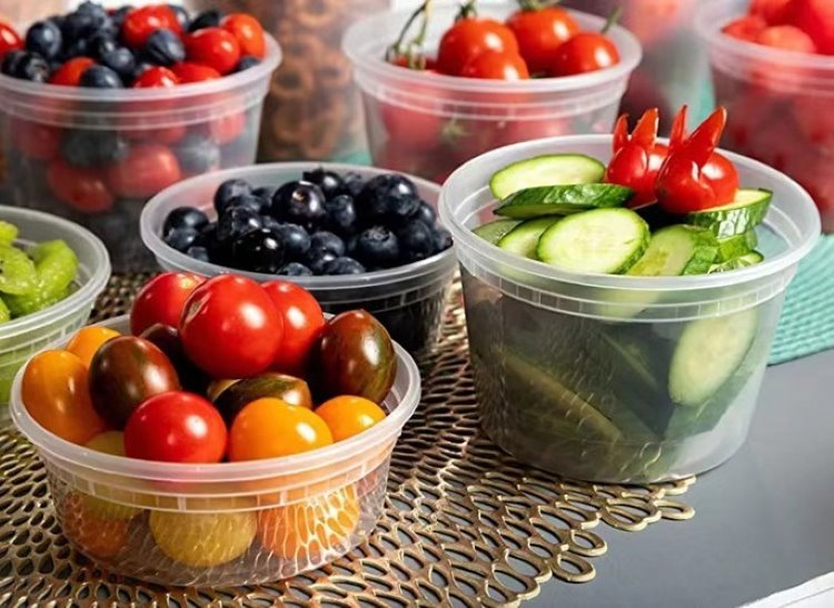 Deli Plastic Food Storage Containers