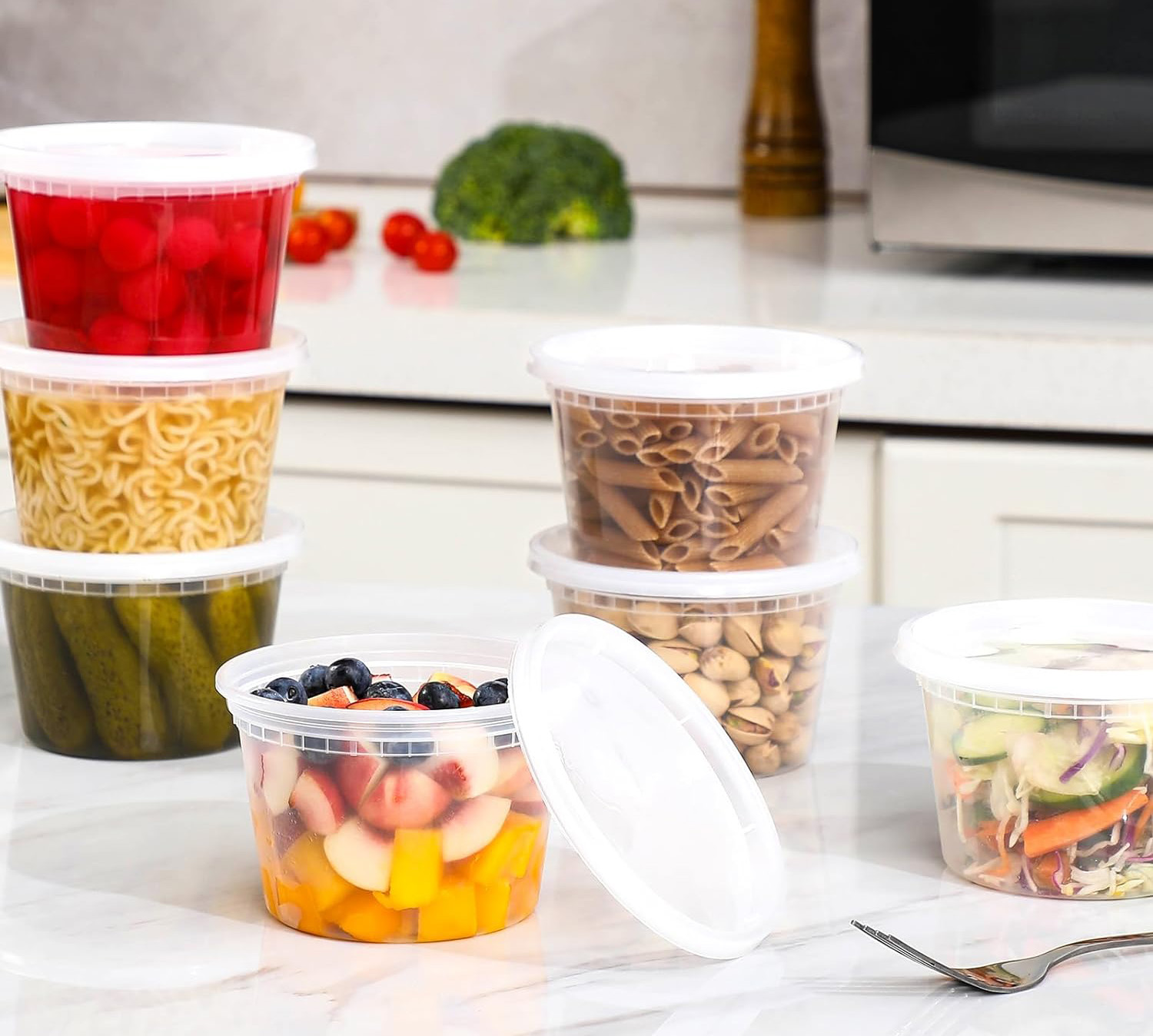 Wholesale Deli Container Manufacturers Disposable Leakproof Deli ...