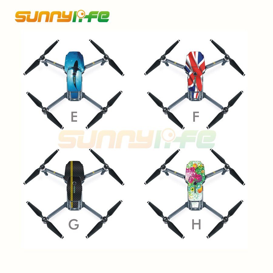 PVC Waterproof Stickers Skin Decals for DJI Mavic Pro,Mavic Series Acc.