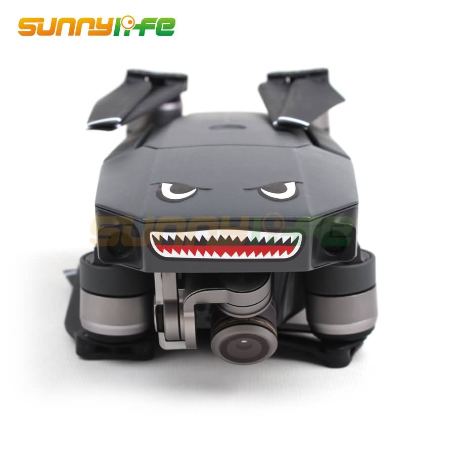 3M Stickers Shark Face Decals Skin Smarthpone Stickers for MAVIC AIR 2 ...