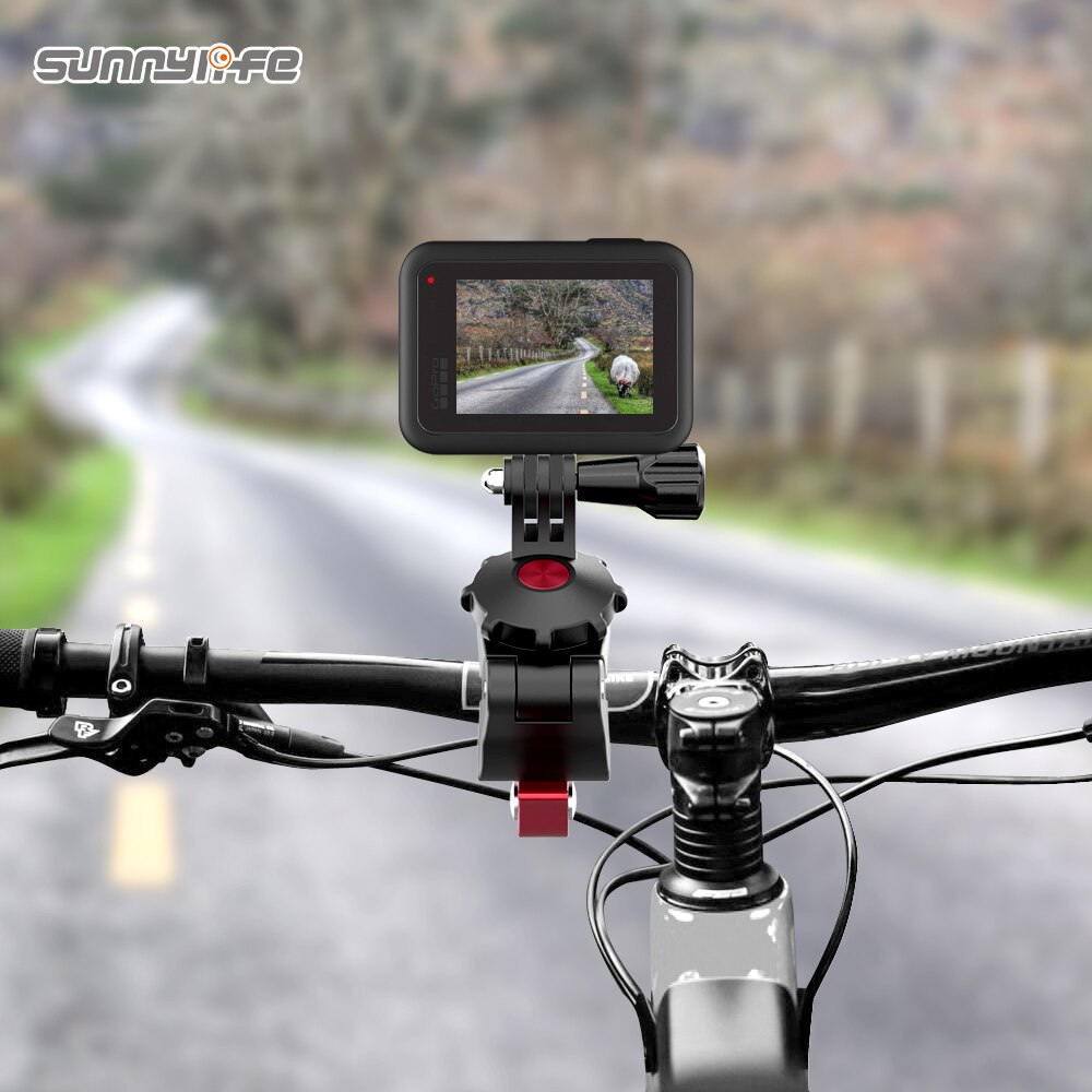 Sunnylife Sports Camera Universal Bicycle Clamp Adjustable Clips for ...