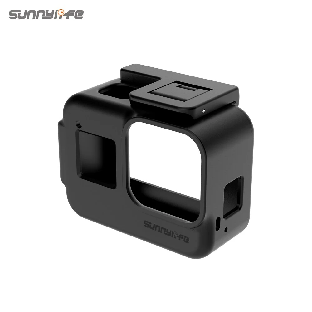 black gopro case