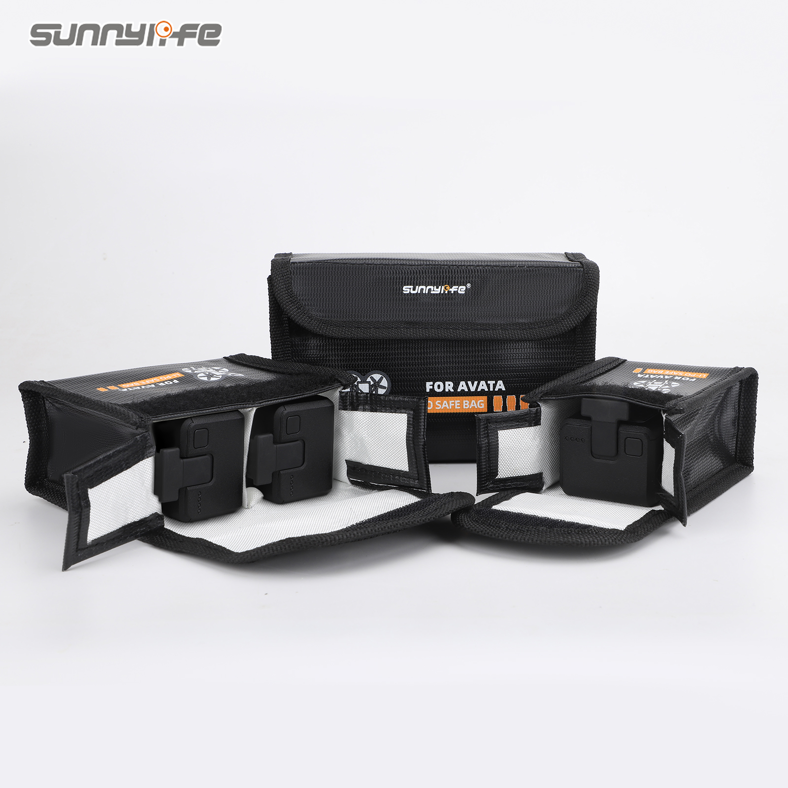Sunnylife Battery Safe Bag Li-Po Safe Bag Protective Explosion-proof ...