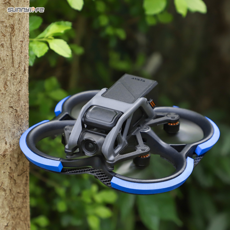 Sunnylife Carbon Fiber Propeller Guard Protector Anti-collision EVA ...