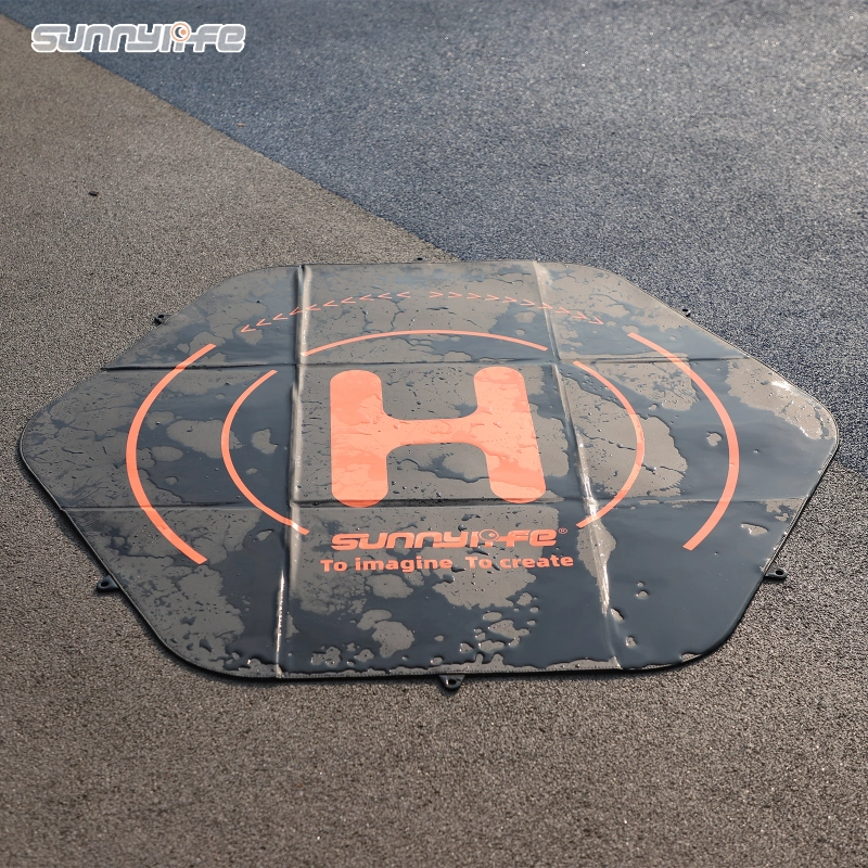 Sunnylife 110cm(43’’) Large Drone Landing Pad Fast-Fold Double-Sided PU ...