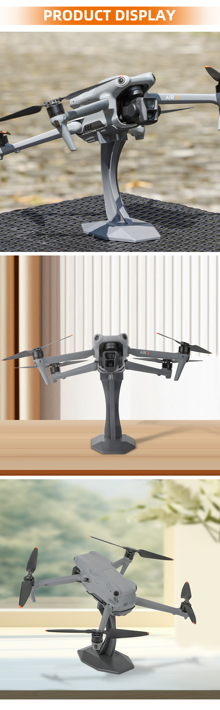 Sunnylife Desktop Display Stand Drone Mount Base Bracket Accessories ...