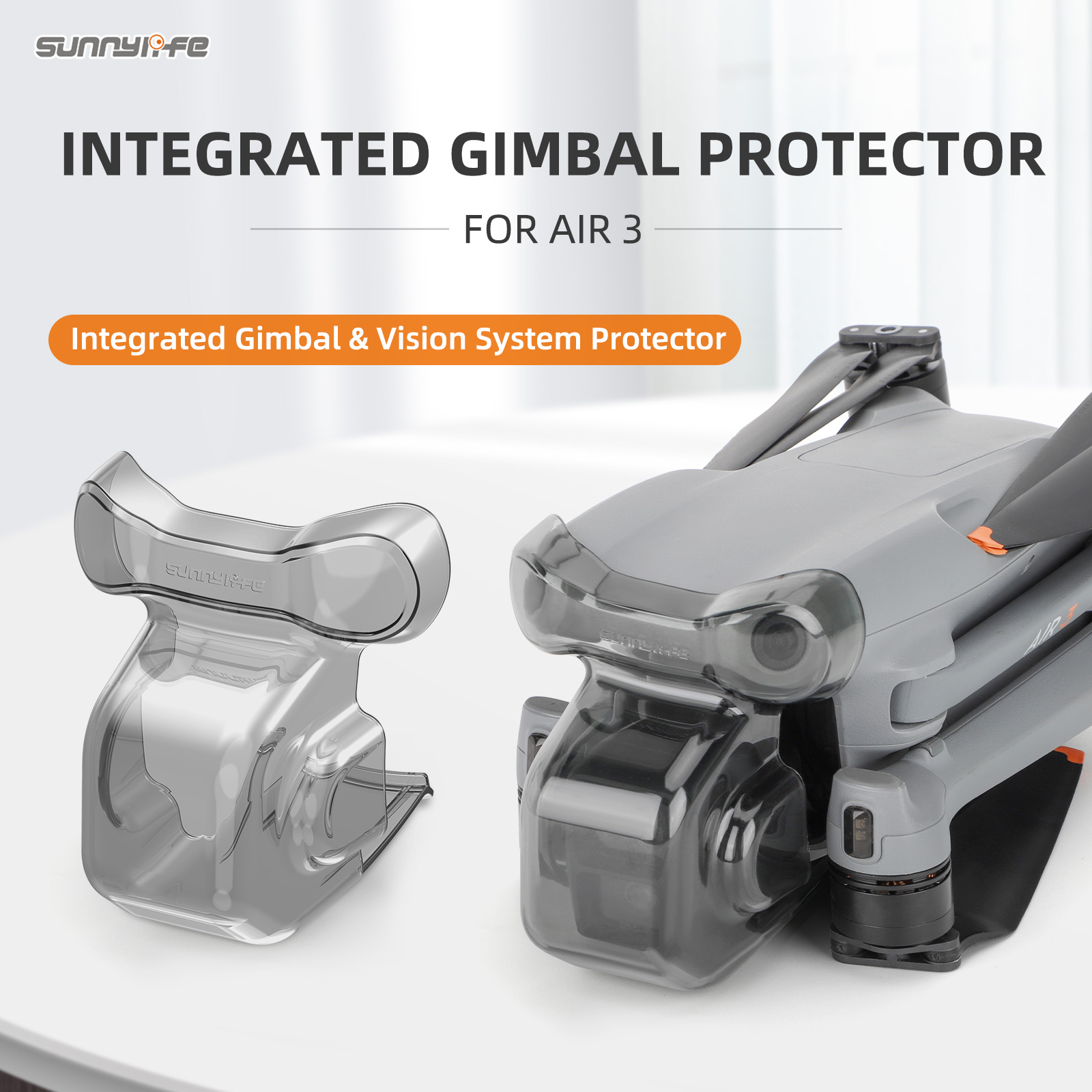 Sunnylife G693 Integrated Gimbal Cover Transparent Lens Cap Vision ...