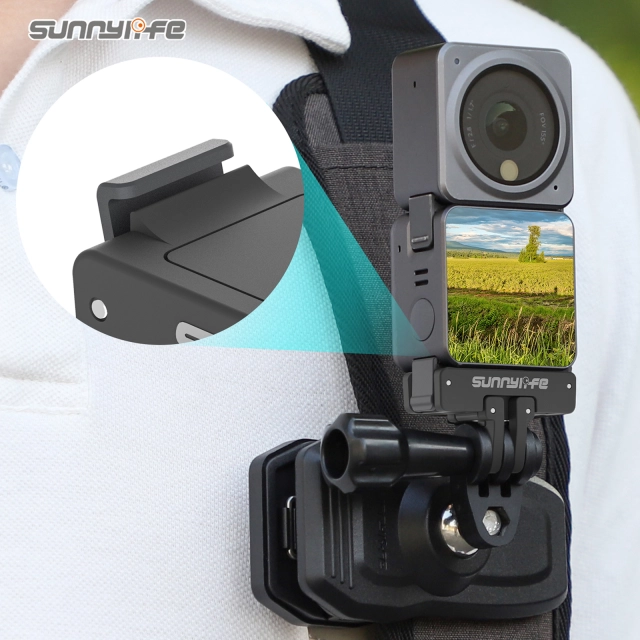 Sunnylife Foldable Magnetic Quick Release Mount Action Camera Selfie Stick Tripod Adapter Cam ...