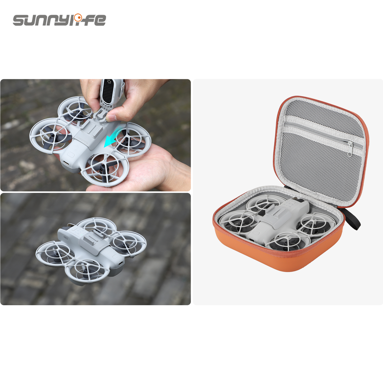 Sunnylife Drone Expansion Mount Action Camera Holder Adapter ...