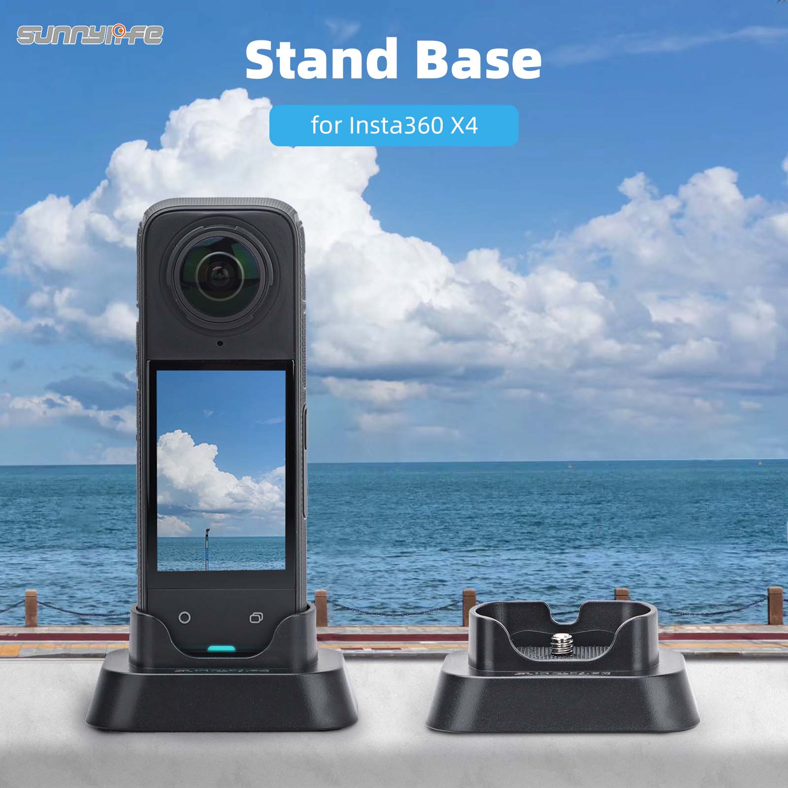Sunnylife Stand Base Desktop Stabilizer Supporting Holder Sports Camera ...