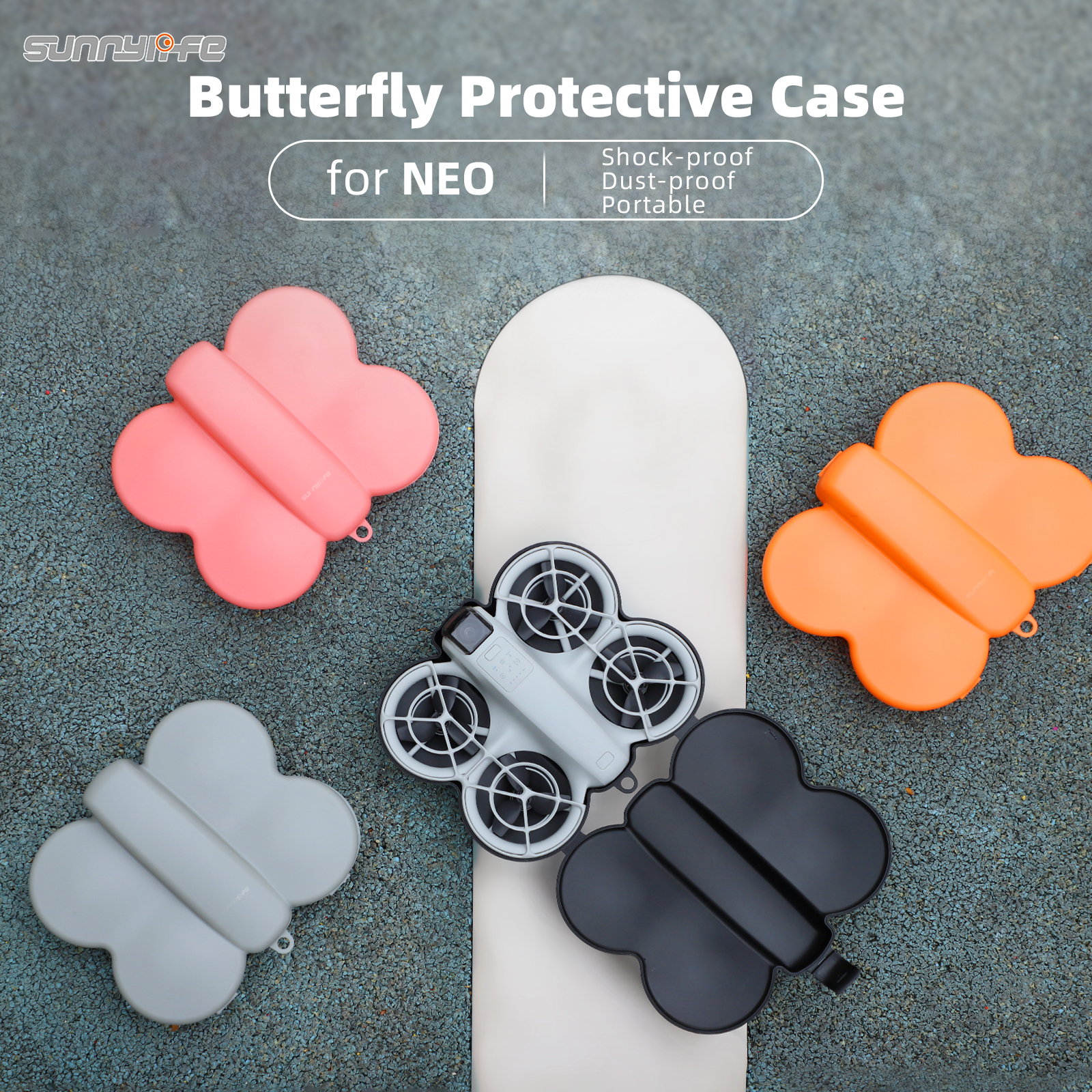 Sunnylife Mini Protective Case Shock-proof Portable Butterfly Storage ...