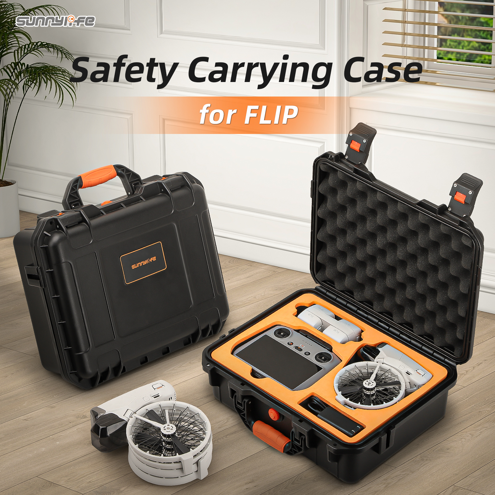 Sunnylife Safety Carrying Case Waterproof Hard Case Professional Bag ...