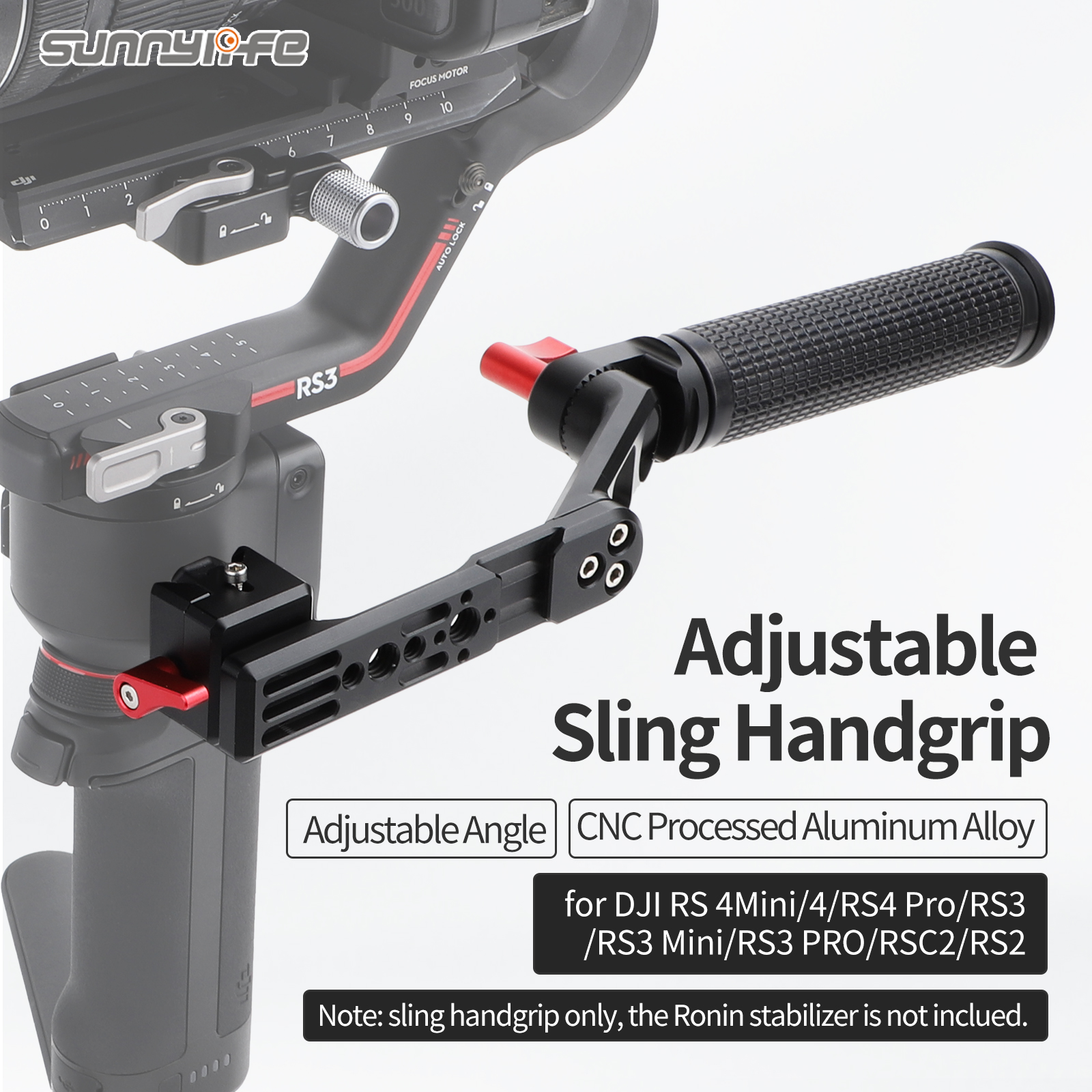 Adjustable Handle Sling Handgrip Foldable with Threaded Holes for DJI ...