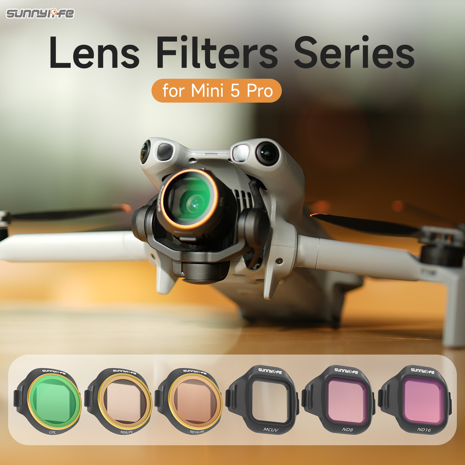 Sunnylife Lens Filters Adjustable CPL Filters ND16 ND64/PL ND32/PL MCUV ...